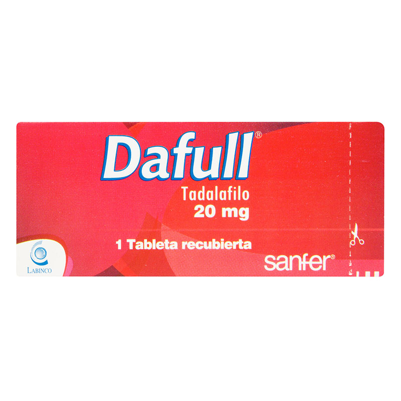 Dafull 20 Mg 1 Tableta - Drogueria Drugs Suba