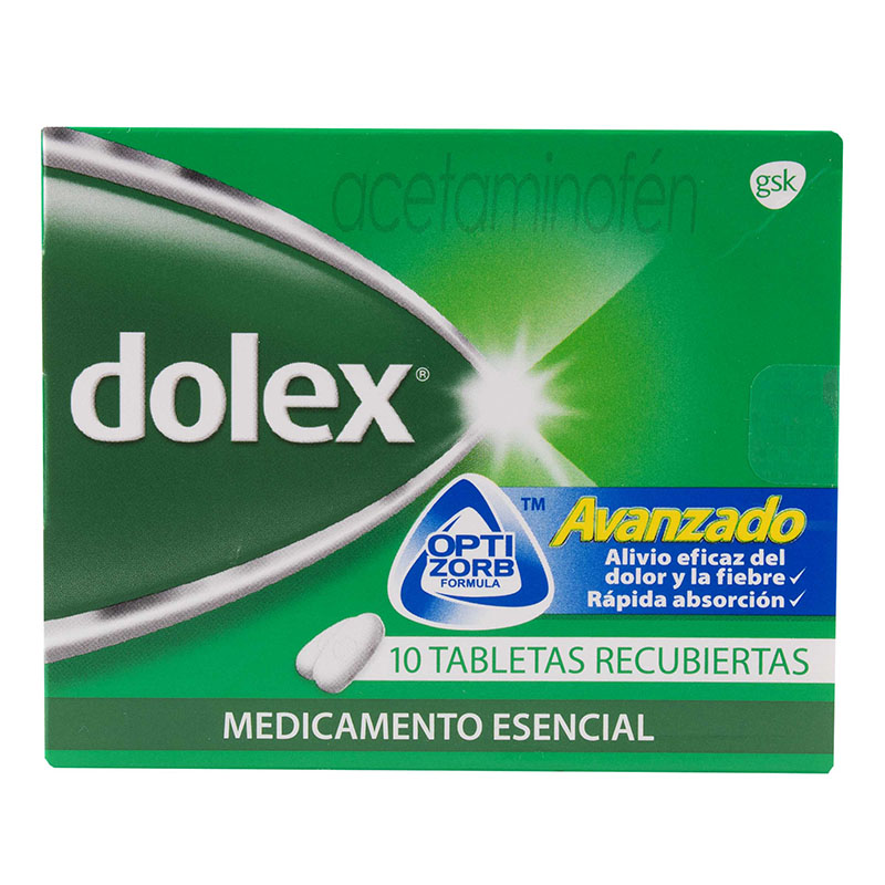 Dolex Avanzado 10 Tabletas - Drogueria Drugs Suba