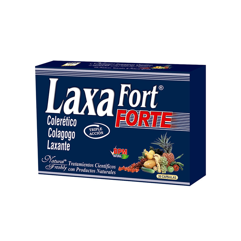 Laxafort Forte 20 Capsulas - Drogueria Drugs Suba